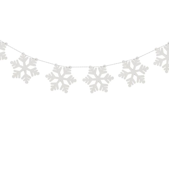 snowflake bunting
